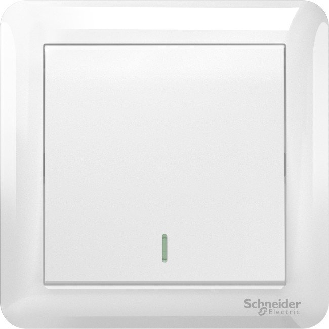 Schneider Gang 1 Way Switch,10AX 250V 1 Gang 1 Way Switch, White EL-123 ... Schneider Gang 1 Way Switch,10AX 250V 1 Gang 1 Way Switch, White EL-123 ...